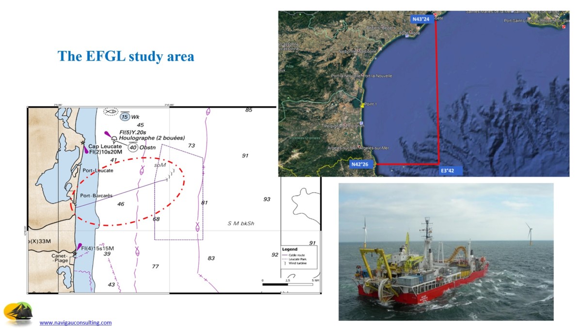Shipping and Fishing risks study for the EFGL wind farm (LEUCATE ...